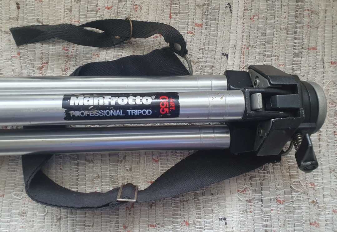 Manfrotto Art Model #055 - a vintage professional tripod, Photography ...