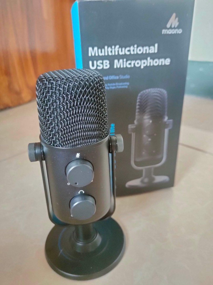 Maono Microphone, Audio, Microphones on Carousell