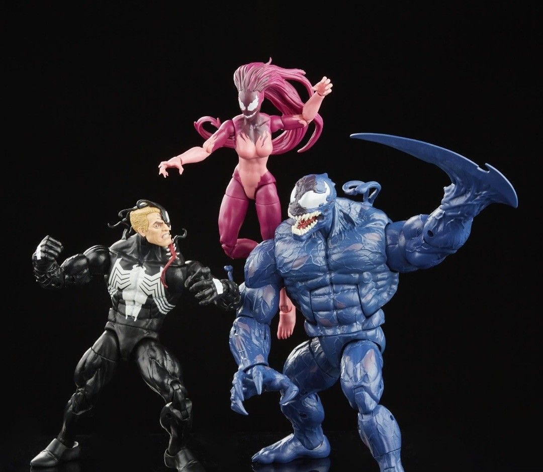 Marvel Legends Amazon Exclusive 3-pack Venom, agony and riot, Hobbies ...