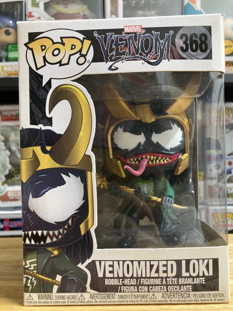 Marvel Venomized Loki Funko Pop, Hobbies & Toys, Toys & Games on Carousell