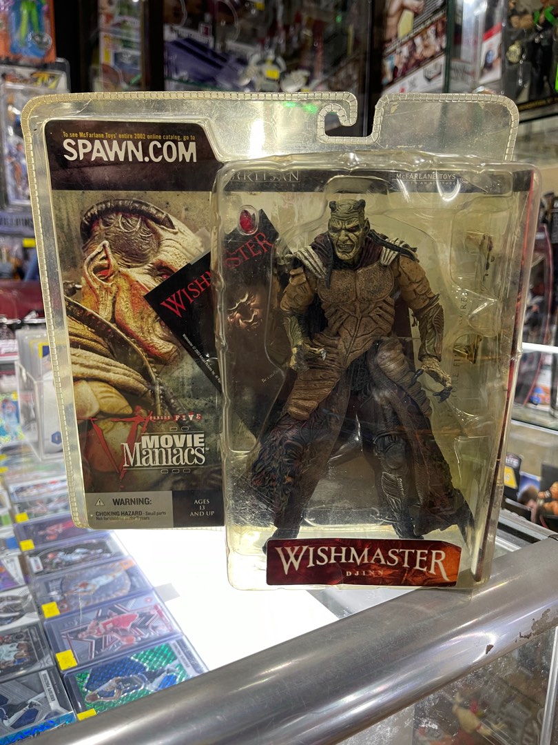 McFarlane Movie Maniacs WISHMASTER, Hobbies & Toys, Toys & Games on ...