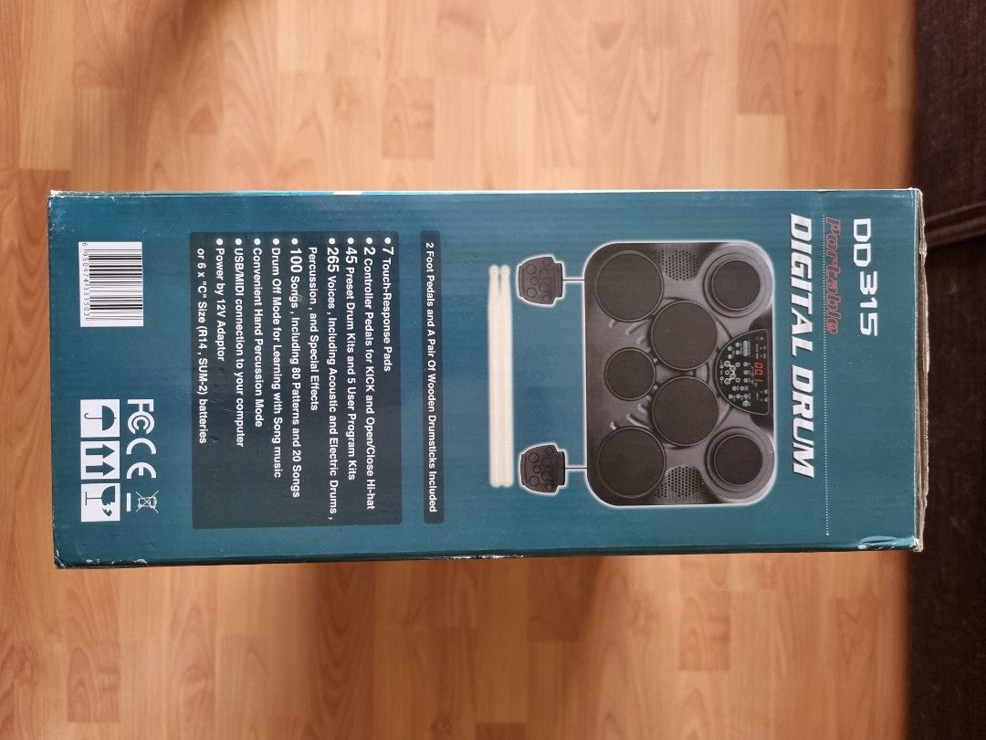 MEDELI DD315 Digital Drums, Hobbies & Toys, Music & Media, Musical ...