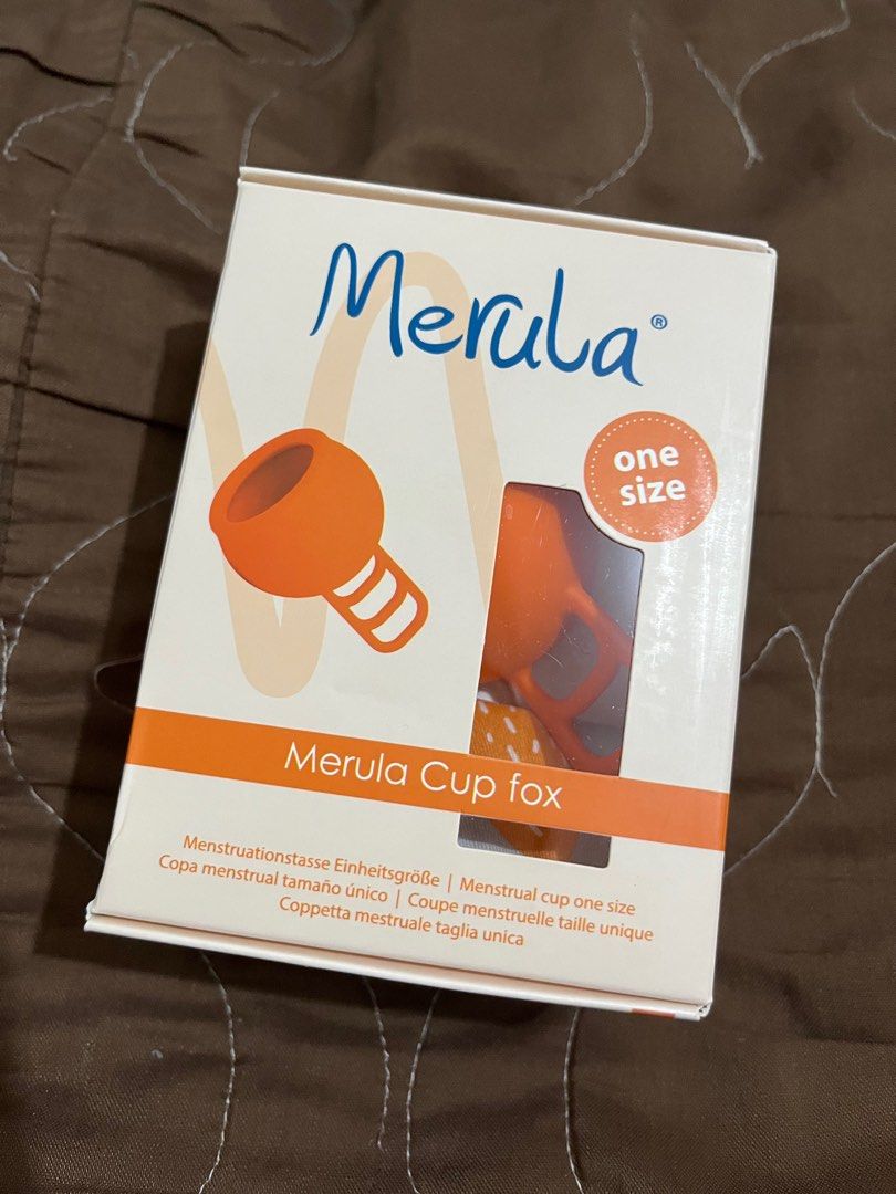 Merula Menstrual Cup Fox, Beauty & Personal Care, Sanitary Hygiene on Carousell