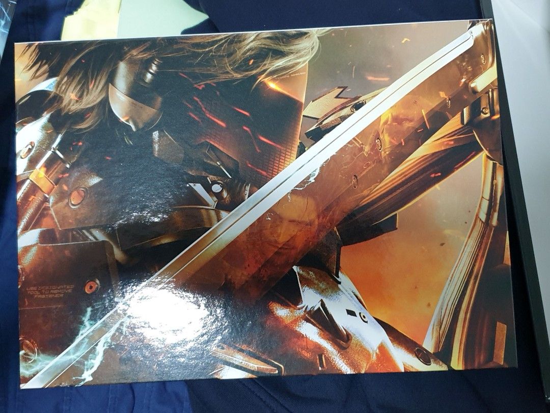 Metal Gear Rising: Revengeance PS3 premium Zandatsu edition accessories ...