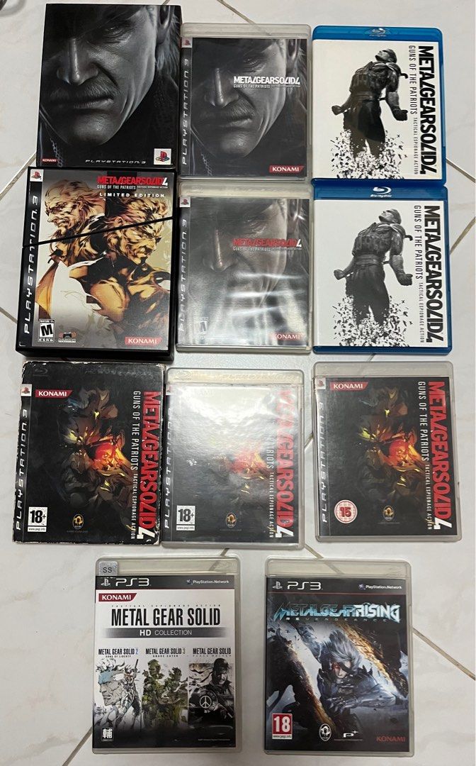 METAL GEAR SOLID PS3 GAMES, Video Gaming, Video Games, PlayStation on ...