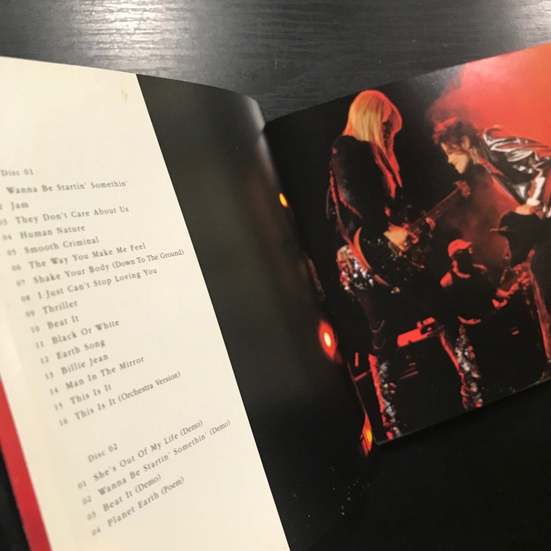 Michael Jackson Double Disc CD (Box Aus), Hobbies & Toys, Music & Media ...