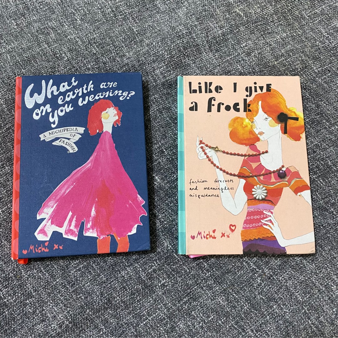 Michi - Fashion books full color illustrations book, Buku & Alat Tulis ...