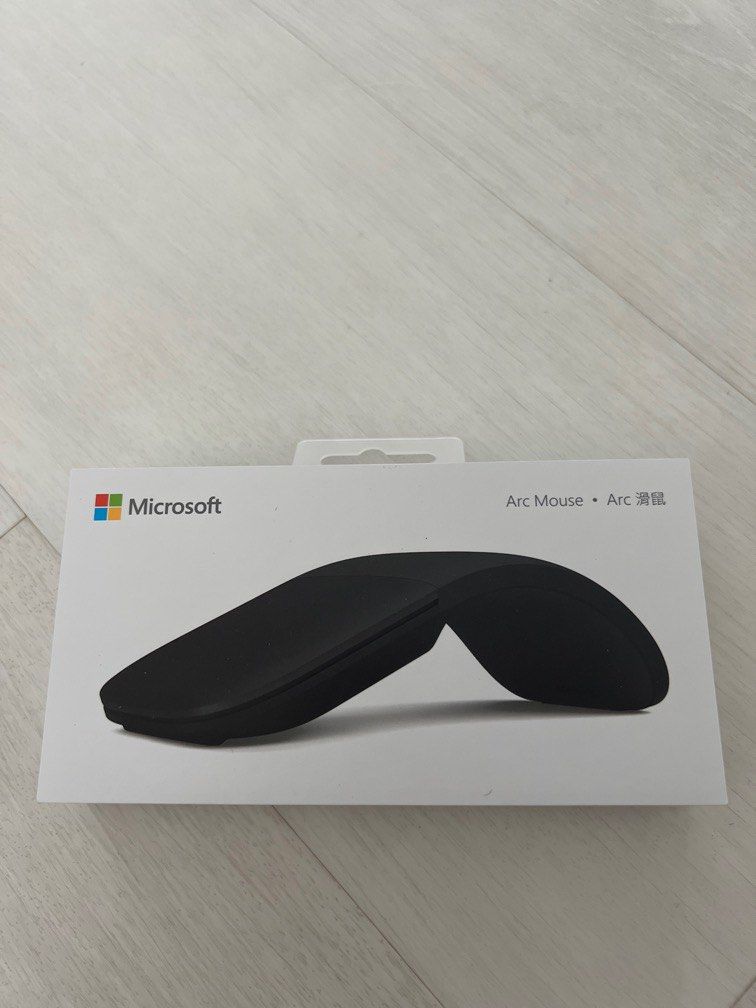 Microsoft Arc Mouse (Black), Computers & Tech, Parts & Accessories ...