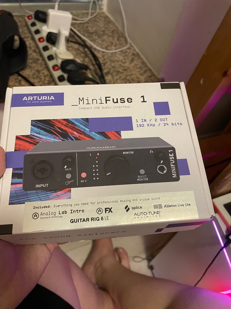 Mini Fuse 1 usb audio interface, 音響器材, 錄音機 - Carousell