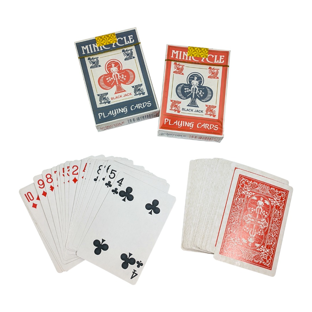 Minicycle Paper Baraha / Playing Cards Poker Cards Tong-Its Baraha ...