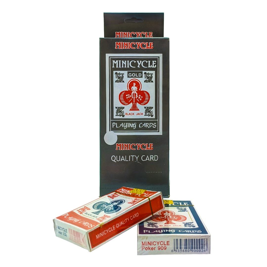 Minicycle Paper Baraha / Playing Cards Poker Cards Tong-Its Baraha ...