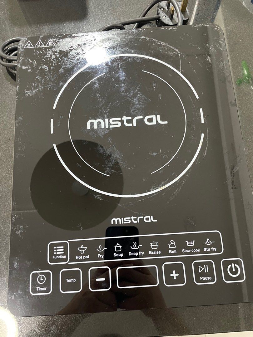 Mistral Induction Cooker MIC20E, TV & Home Appliances, Kitchen ...