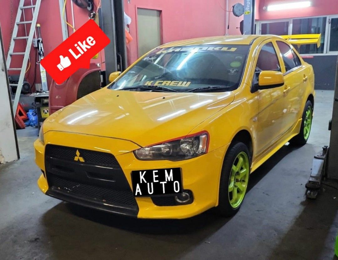 Mod Mitsubishi LAncer EX 1.5A evo bodykit HKS exhaust for personal ...