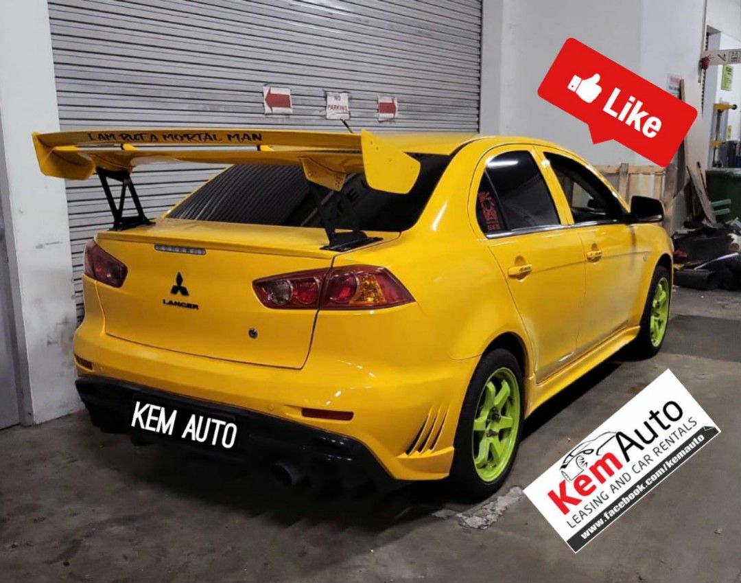 Mod Mitsubishi LAncer EX 1.5A evo bodykit HKS exhaust for personal ...