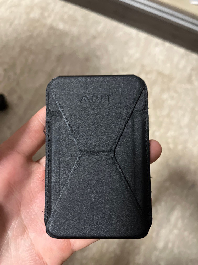 Moft Magsafe Wallet & Stand Black, Men's Fashion, Watches & Accessories ...