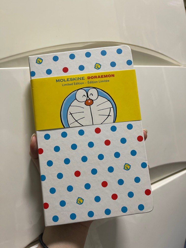 Moleskine Doraemon Limited Edition Design Ruled Notebook, Hobbies ...