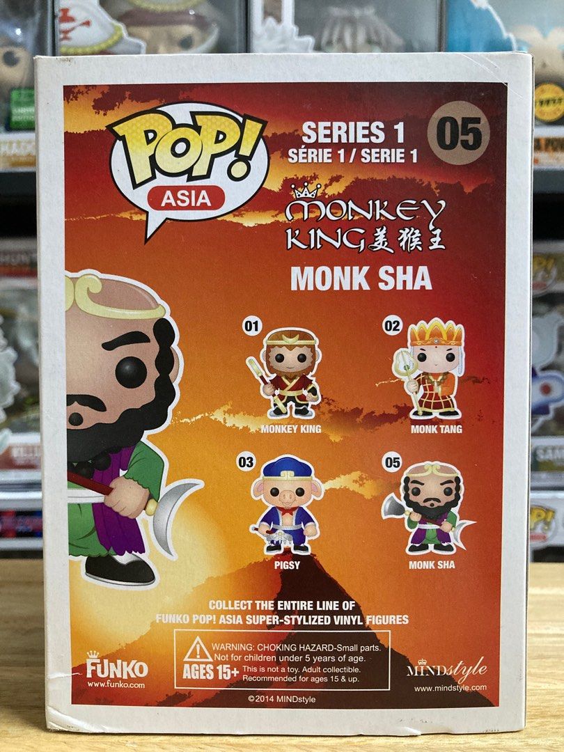 Monkey King Journey To The West Monk Sha Funko Pop, Hobbies & Toys ...