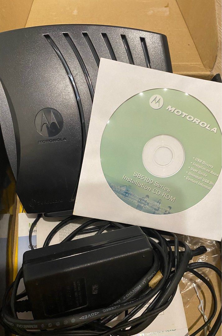 Motorola cable modem, TV & Home Appliances, Other Home Appliances on ...