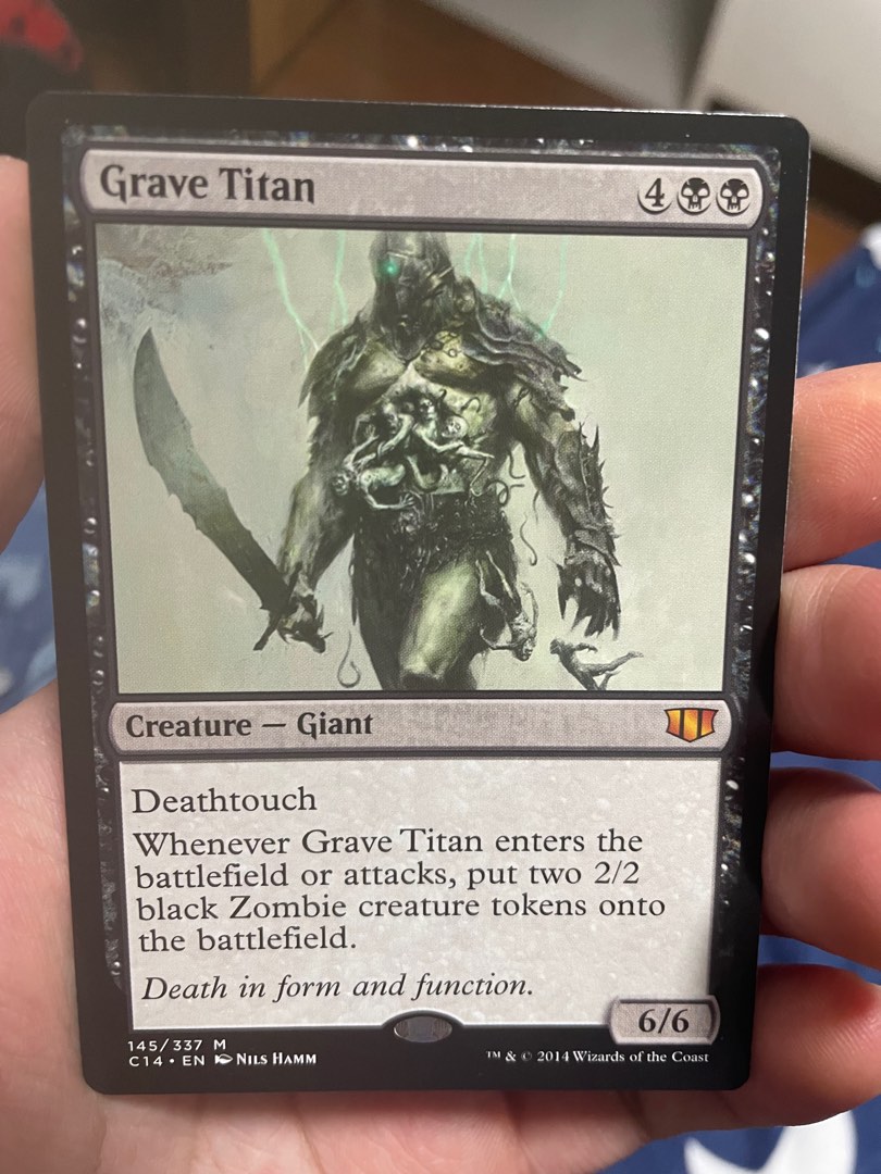 MTG Grave Titan, Hobbies & Toys, Toys & Games on Carousell