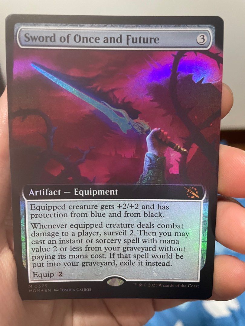 MTG Sword of Once and Future EA Foil, Hobbies & Toys, Toys & Games on ...