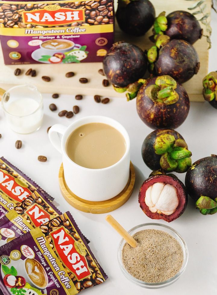 ⚜️Nash Mangosteen Coffee Sugar Free (brand new), Food & Drinks ...