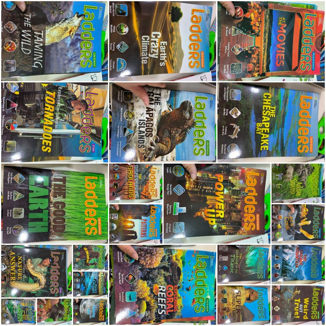 National geographic ladders, Hobbies & Toys, Books & Magazines ...