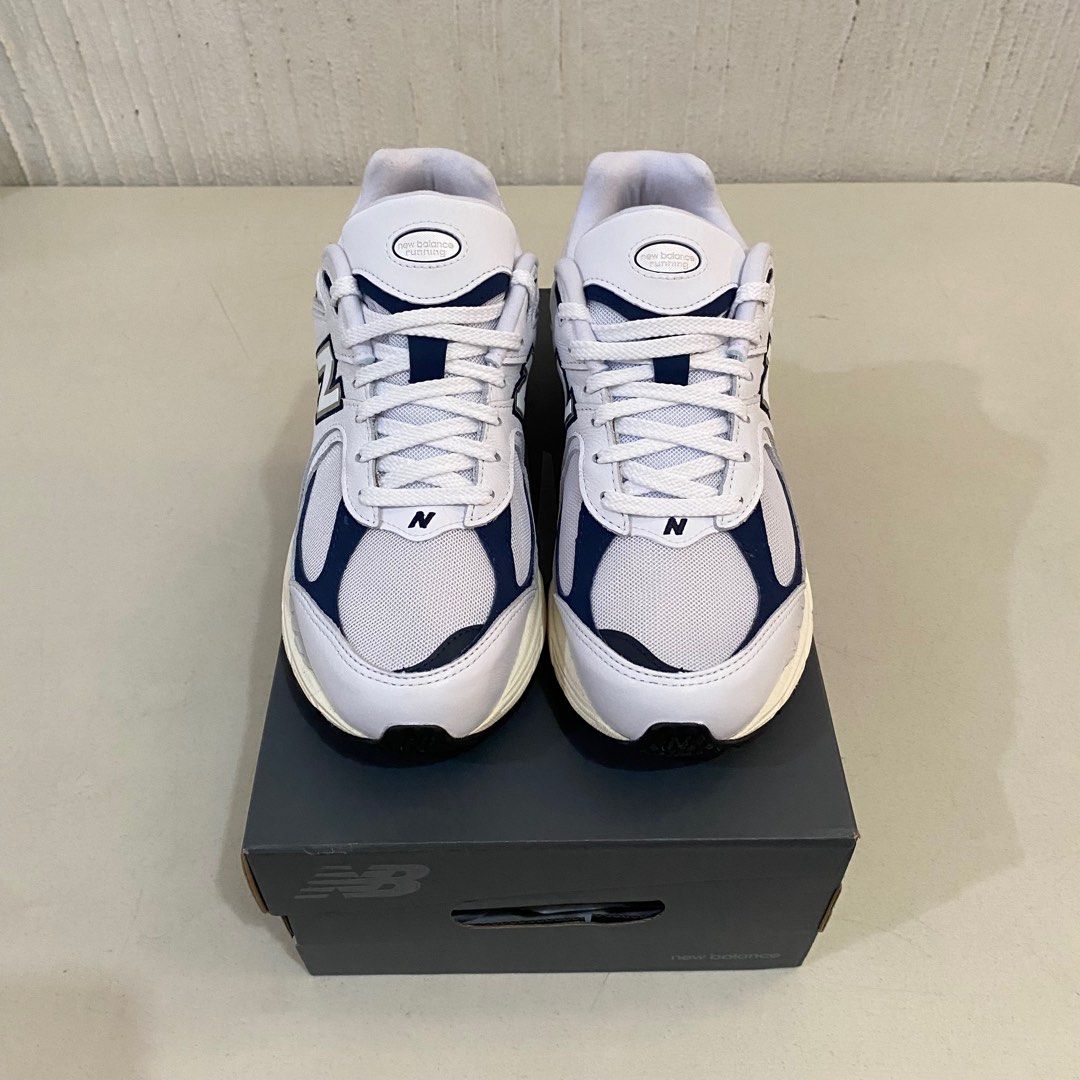 New Balance 2002R White Indigo, Men's Fashion, Footwear, Sneakers on ...