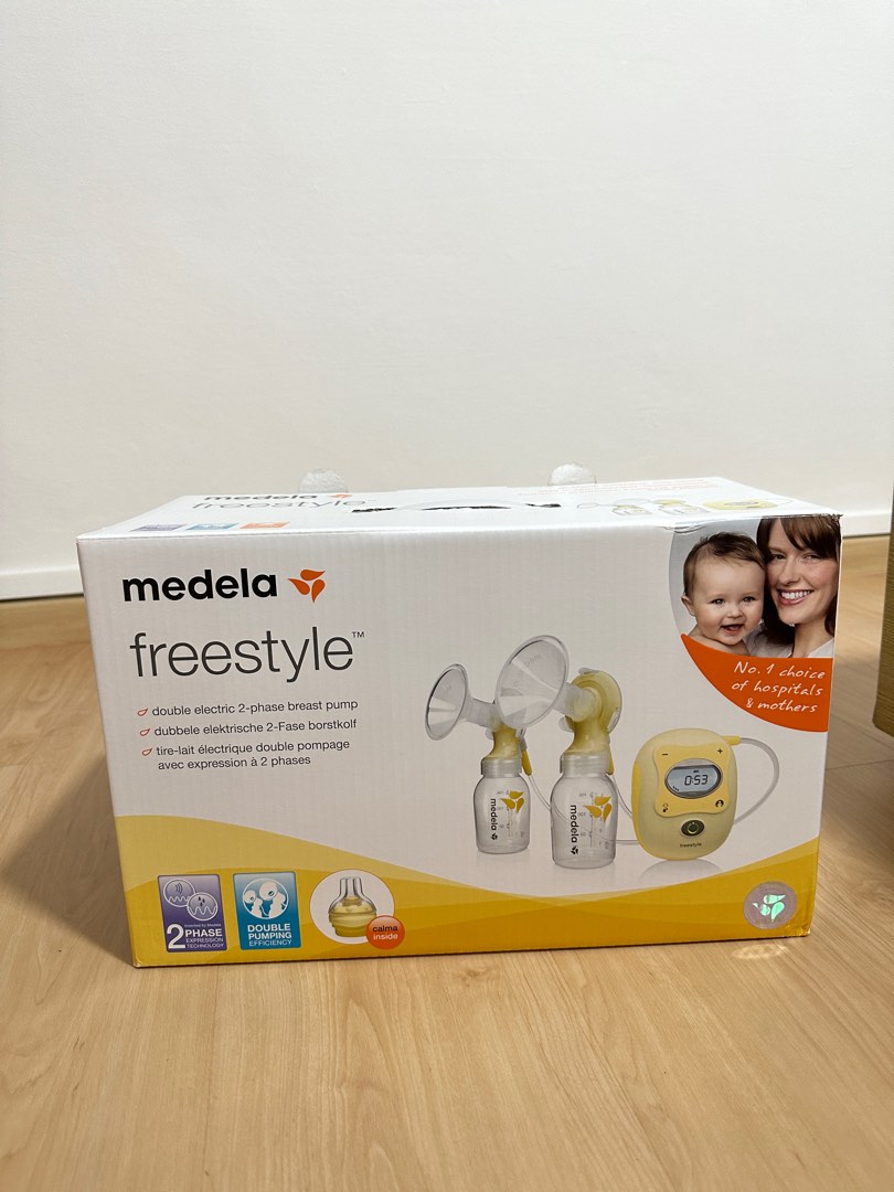 NEW Medela freestyle double breast pump, Babies & Kids, Nursing ...