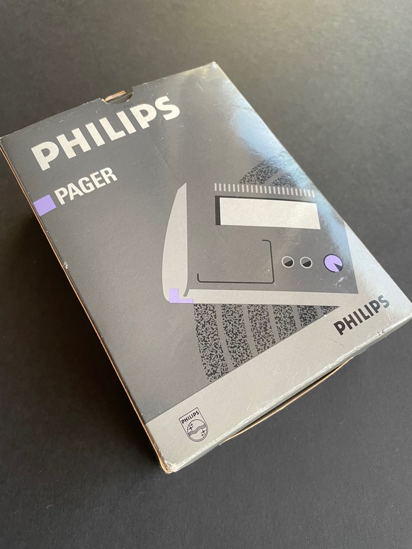 New Philips Pager, Hobbies & Toys, Memorabilia & Collectibles, Vintage ...
