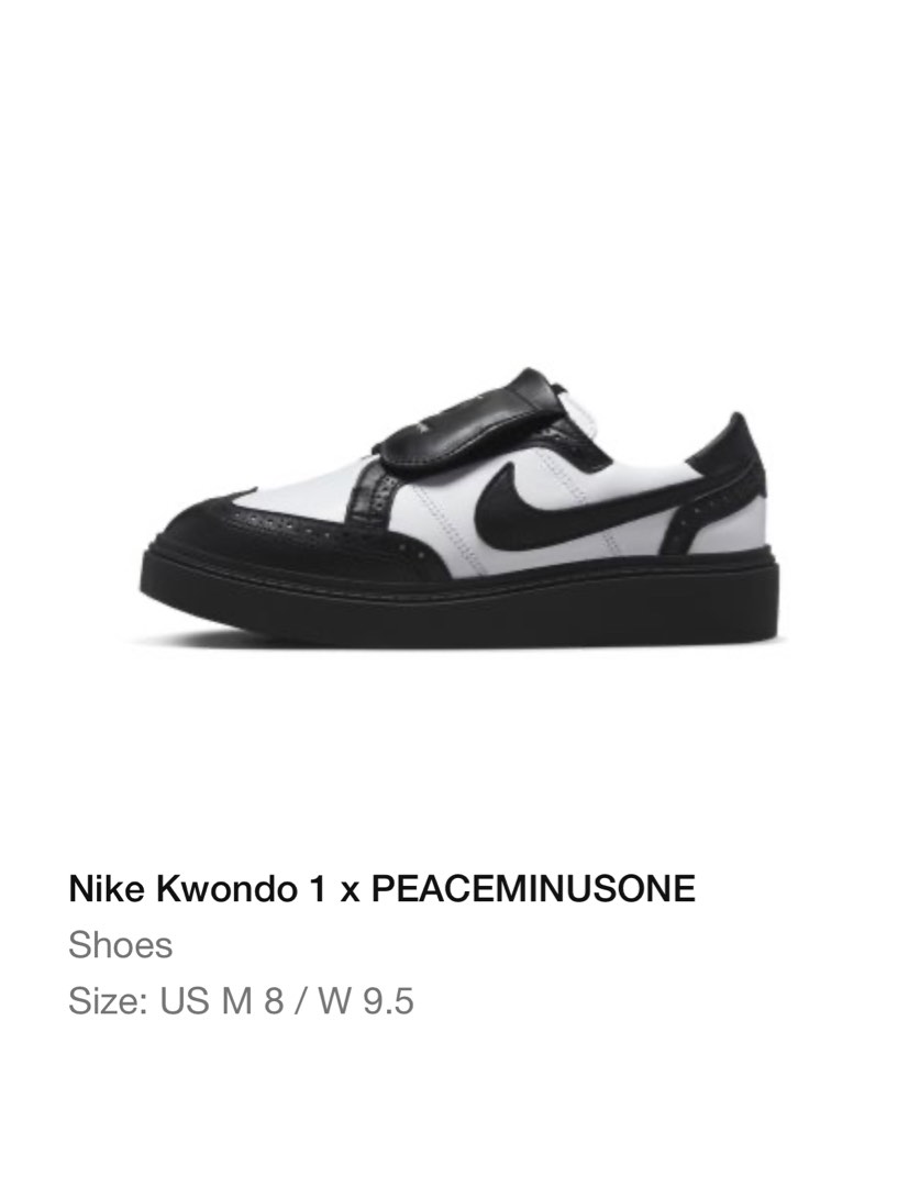 Nike Kwondo 1 x PEACEMINUSONE, Men's Fashion, Footwear, Sneakers on ...