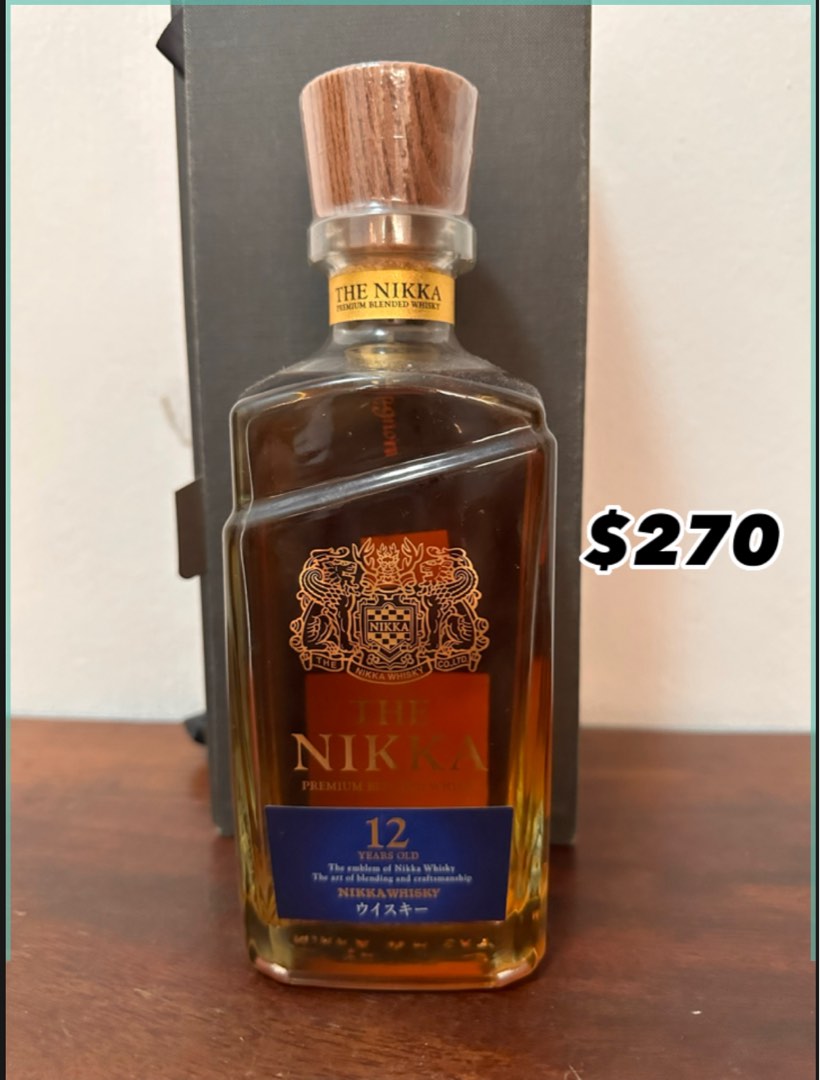 Nikka 12 years, Food & Drinks, Alcoholic Beverages on Carousell