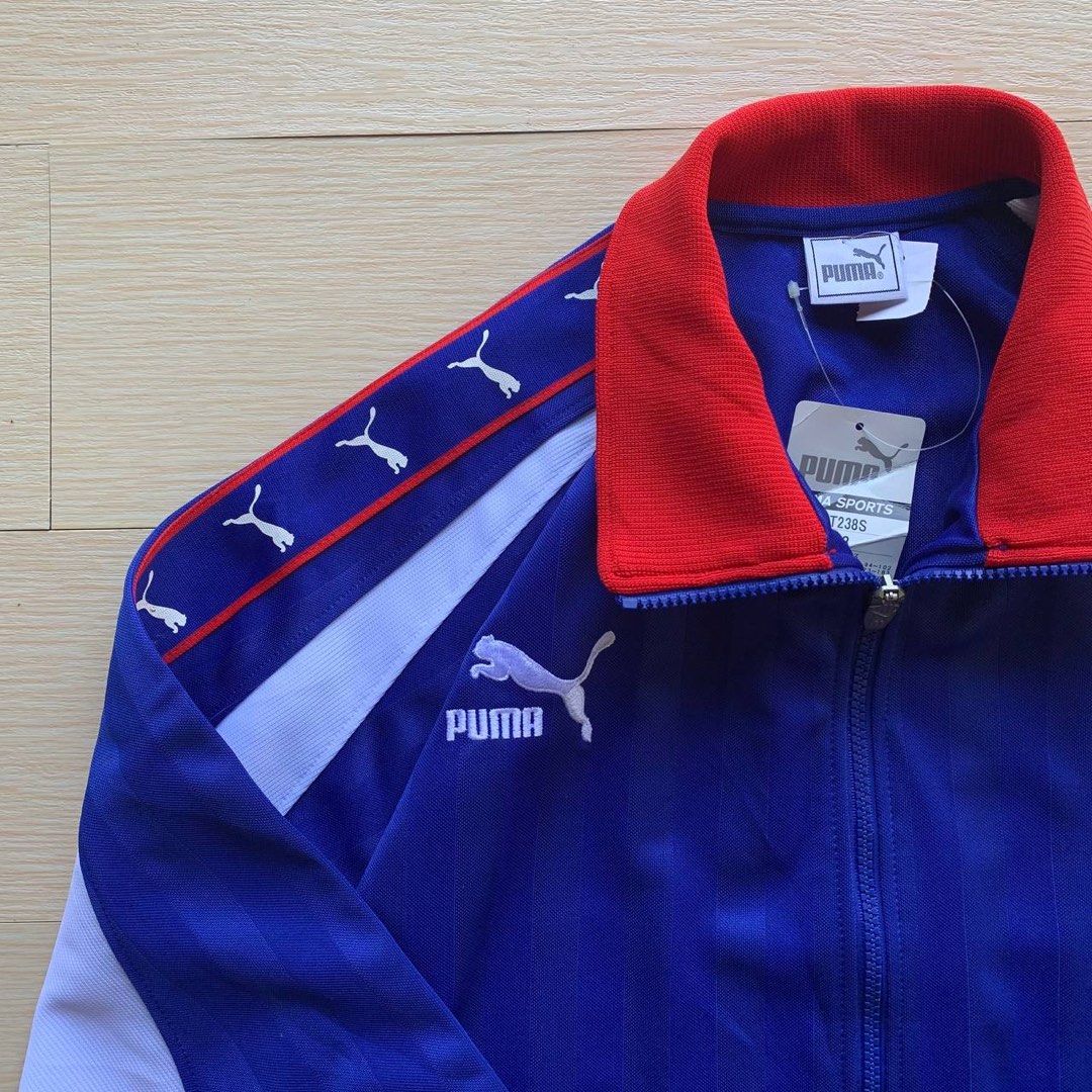 NOS PUMA TRACK TOP 90s, Men's Fashion, Coats, Jackets and Outerwear on ...