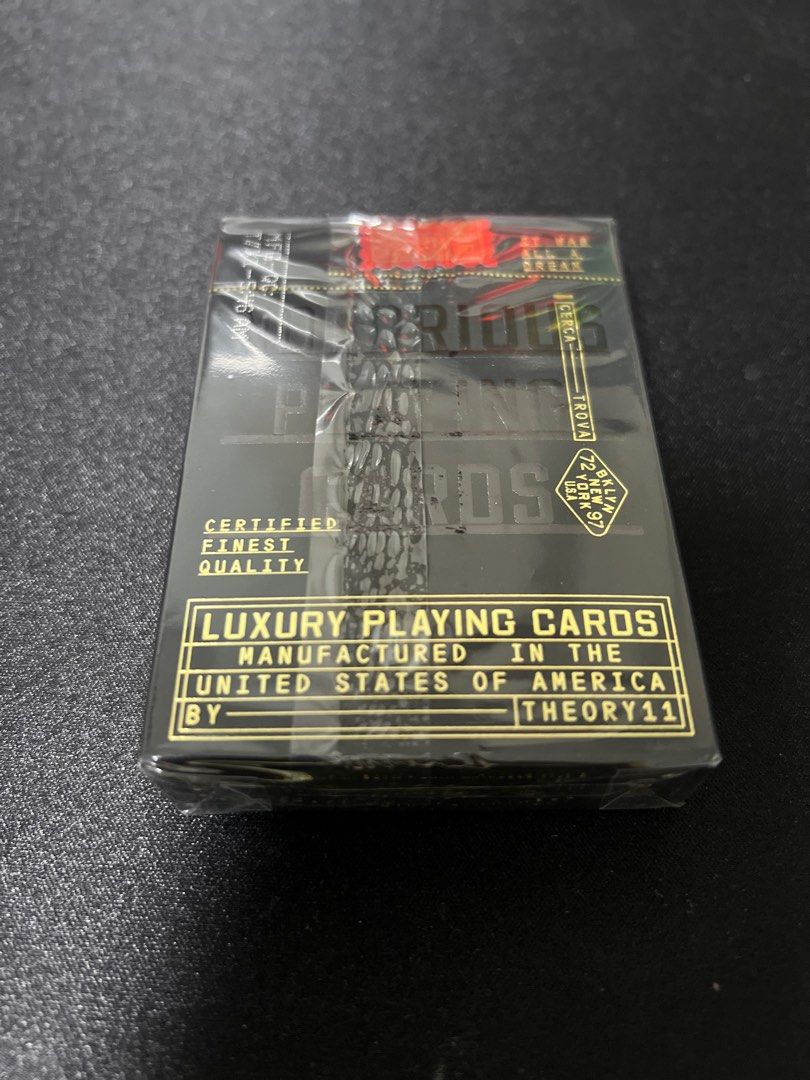 Notorious B.I.G playing cards by Theory 11, Hobbies & Toys, Memorabilia ...