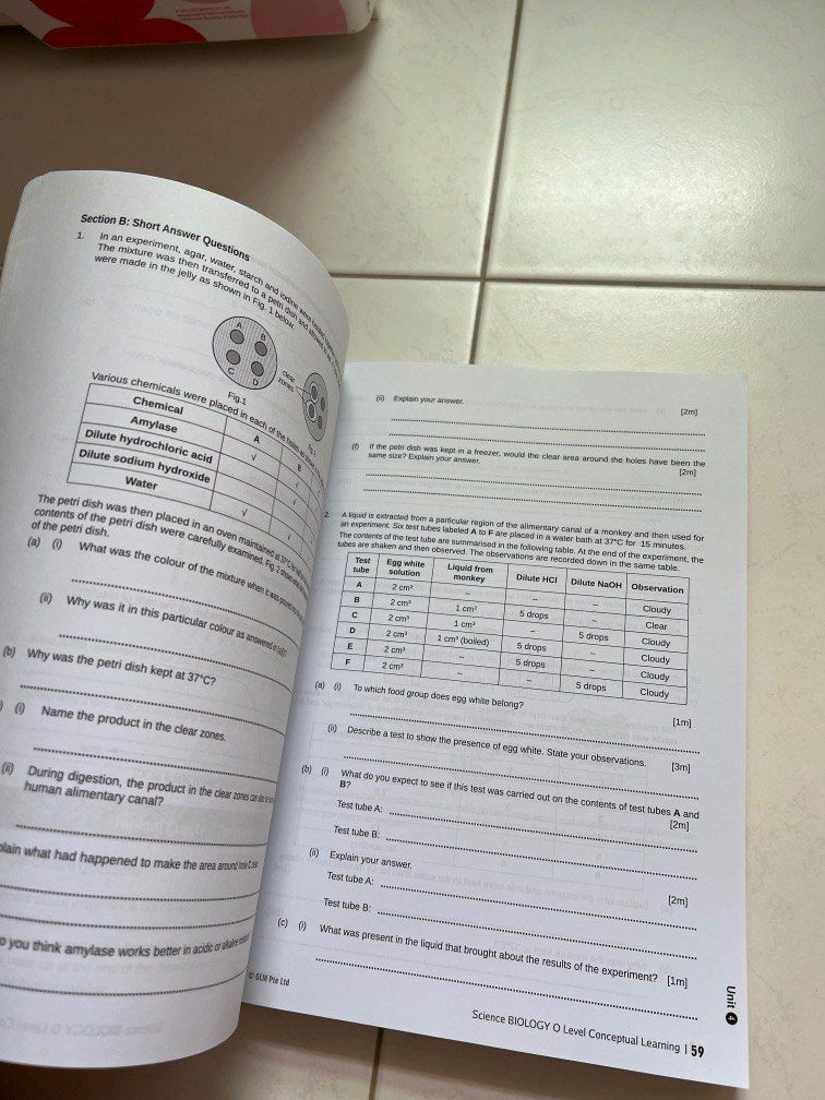 O level Science Biology GLM, Hobbies & Toys, Books & Magazines ...