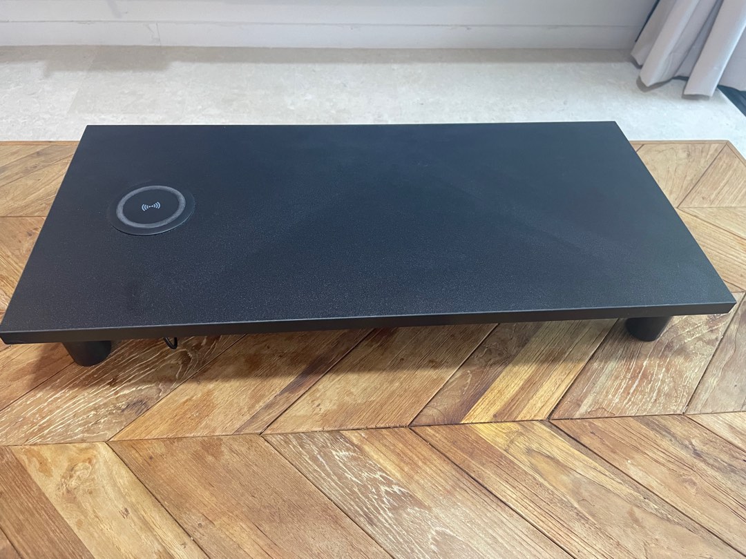 Omnidesk monitor riser with phone charger, Computers & Tech, Parts ...