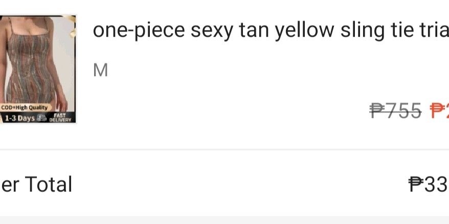One-Piece Tan Swimsuit on Carousell