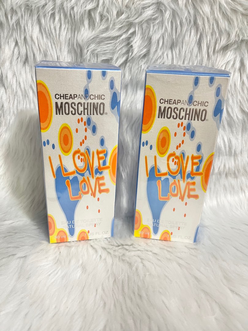 Original Moschino Cheap and Chic I Love Love 30ml on Carousell
