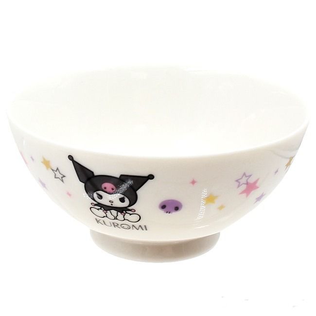 Original Sanrio x Kaneshotouki 2019 Kuromi Rice Dish Bowl Ceramic Japan ...