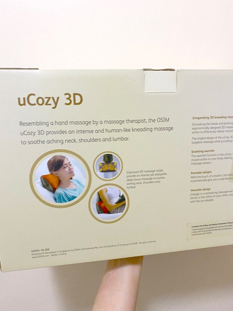 OSIM uCozy 3D, Health & Nutrition, Massage Devices on Carousell
