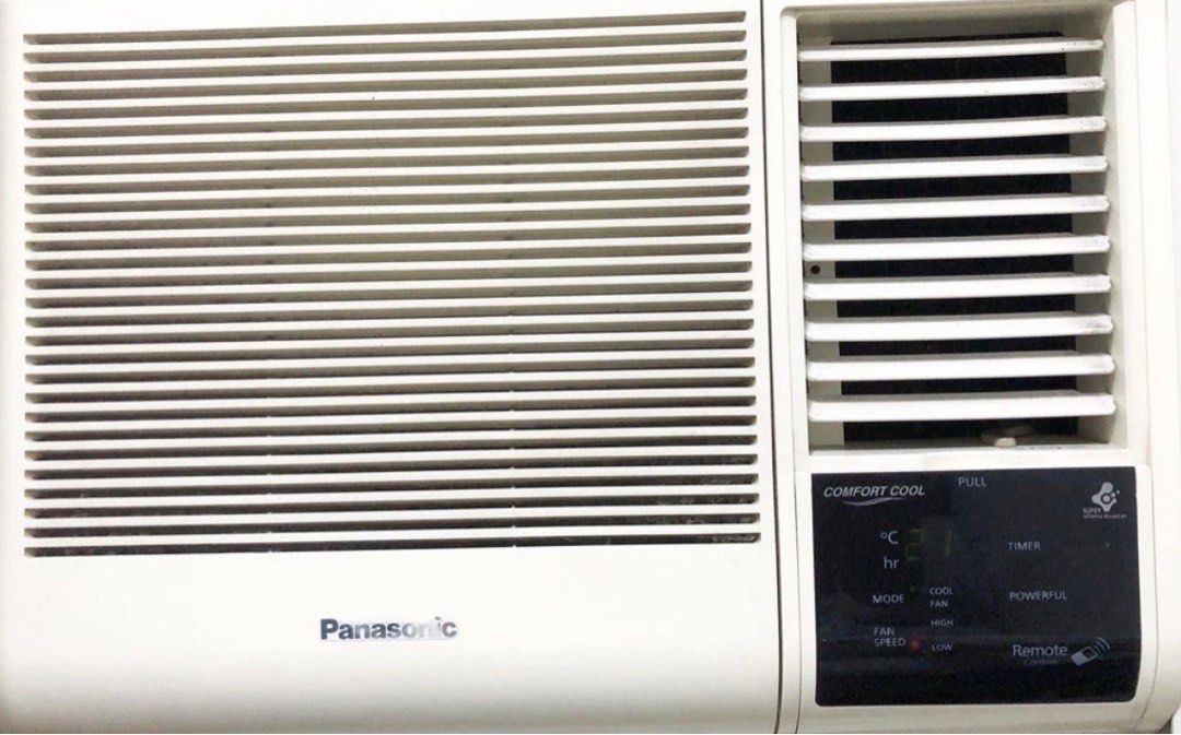 PANASONIC AIRCON 1.5 HP WINDOW TYPE NON INVERTER 1, TV & Home ...
