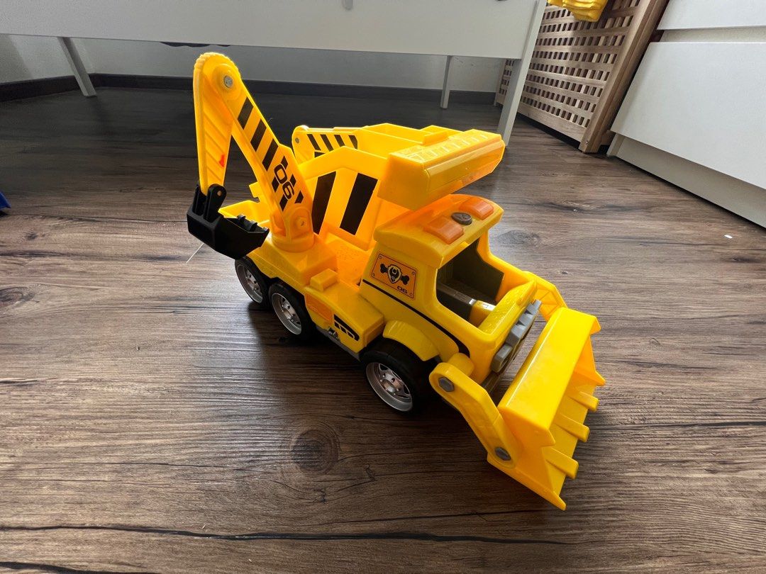 Paw patrol ultimate rescue construction with light, sound with rubble ...