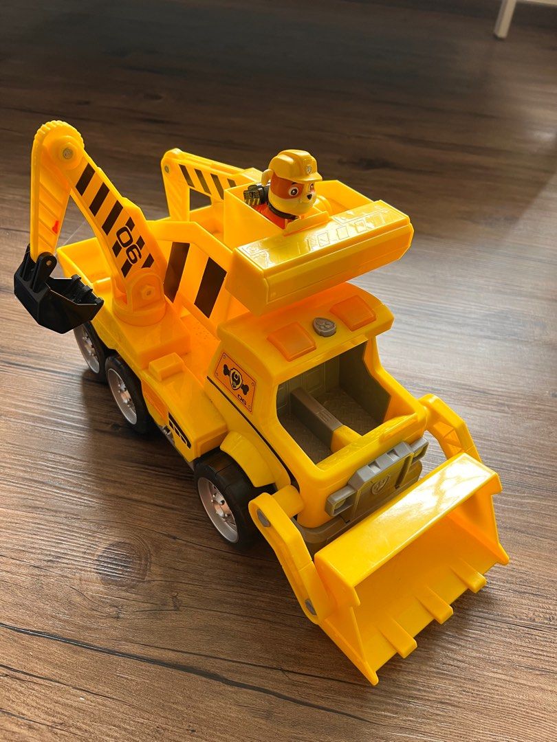 Paw patrol ultimate rescue construction with light, sound with rubble ...