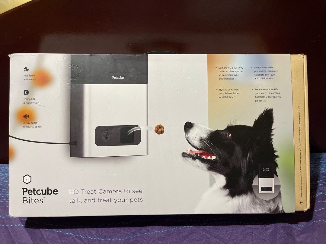 Petcube Bites HD Treat Camera for dogs and cats, Pet Supplies, Homes ...