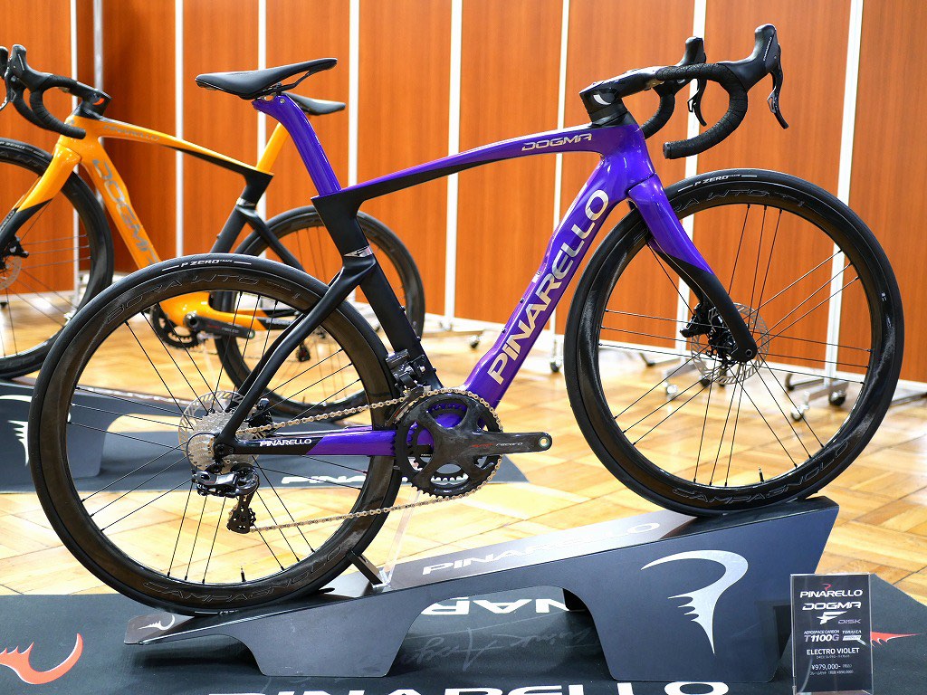 Pinarello Dogma F Electro Violet 46.5/ Electro Orange 54, Sports ...