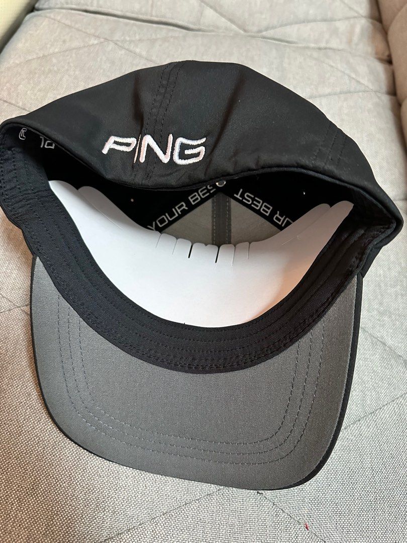 PING black cap, Men's Fashion, Watches & Accessories, Caps & Hats on Carousell
