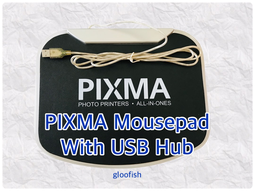 PIXMA Mousepad With USB Hub, Computers & Tech, Parts & Accessories ...