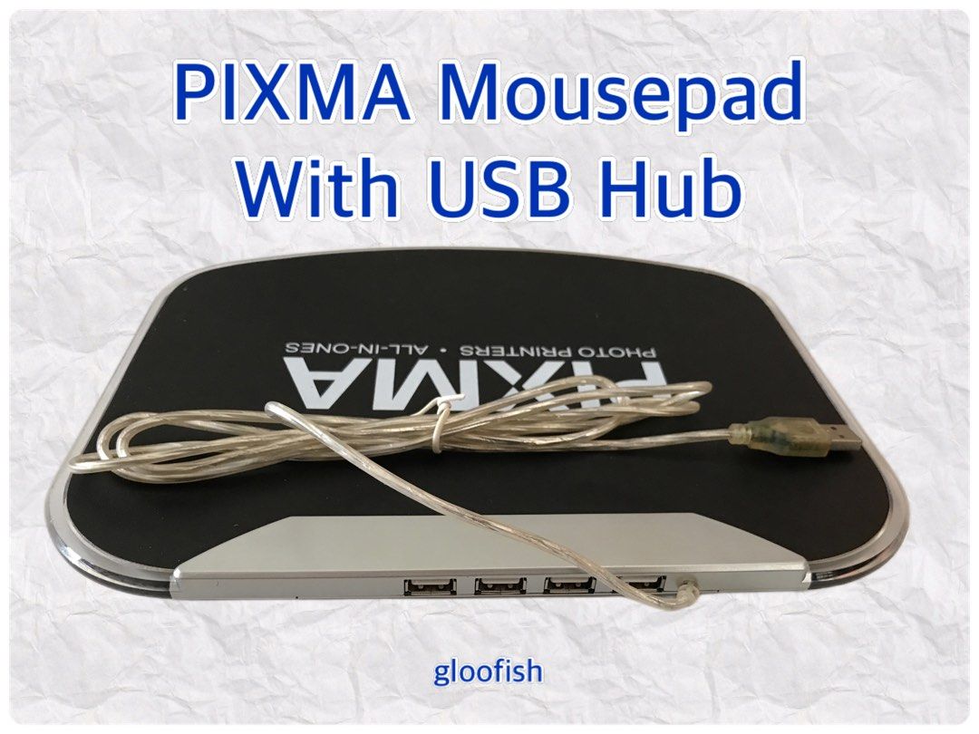 PIXMA Mousepad With USB Hub, Computers & Tech, Parts & Accessories ...