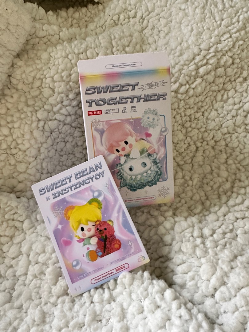 Popmart sweet bean x instinct toy, Hobbies & Toys, Toys & Games on ...
