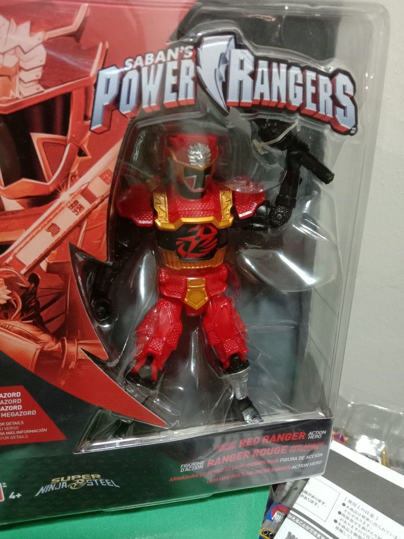 Power Rangers Lion Fire Armor - Red Ranger, Hobbies & Toys, Toys ...