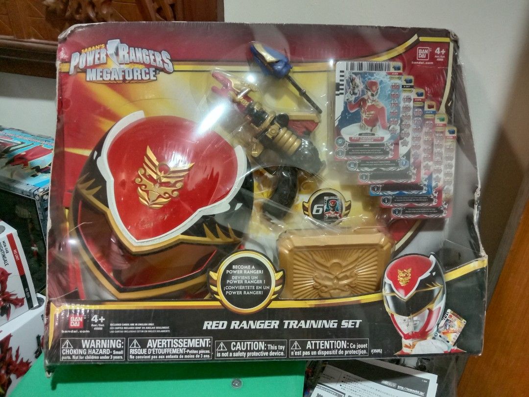 Power Rangers Mega Force - Red Ranger Training Set, Hobbies & Toys ...